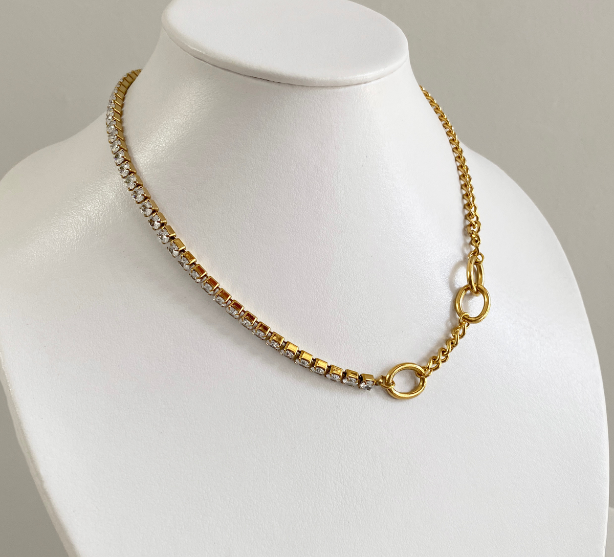 Collar Tennis Chain Link | Mint Dreams